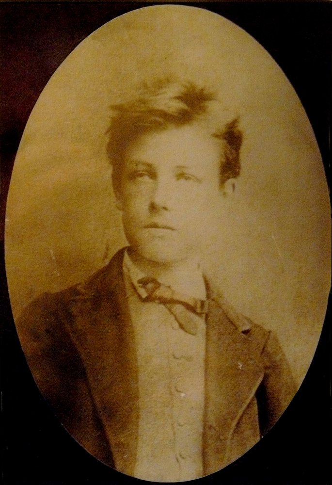 Portrait of Arthur Rimbaud aged 17, 1871 by Etienne Carjat