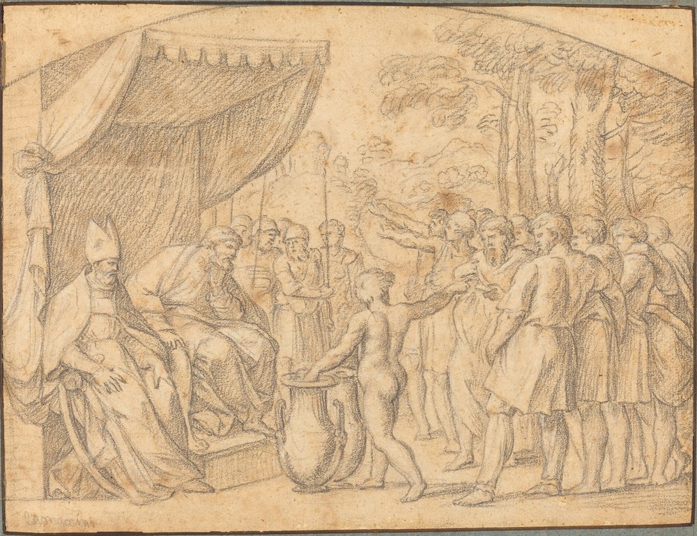 The Drawing of Lots to Divide the Promised Land