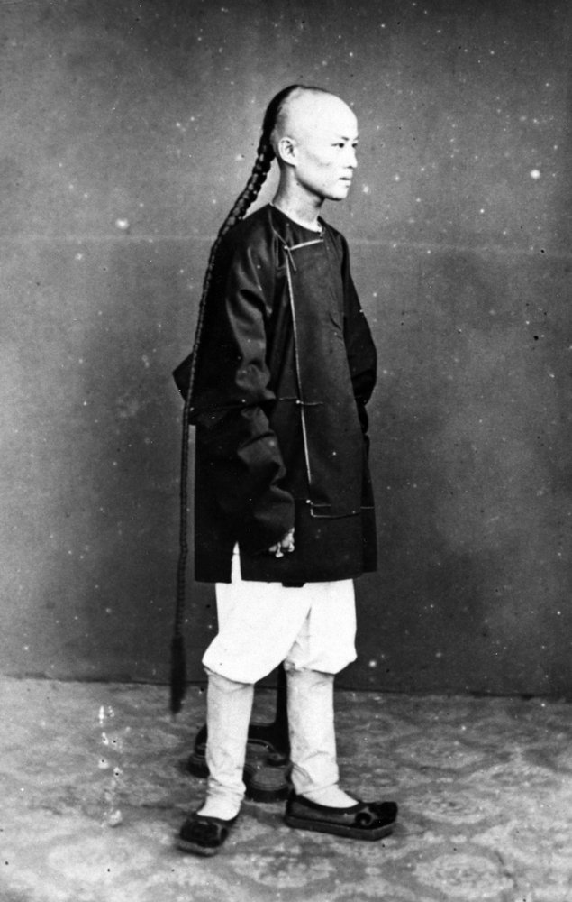 Chinese Servant by European Photographer: Fine art print