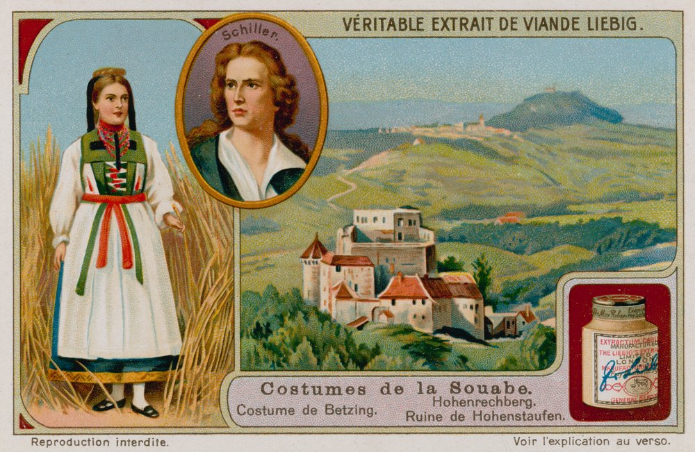 The Clothing of Betzingen, Friedrich Schiller and Hohenstaufen Castle