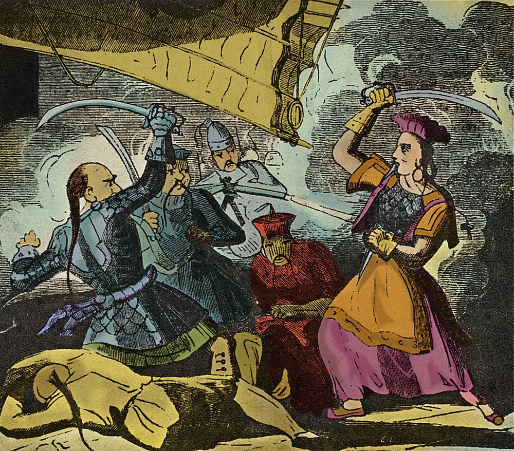 Shing Shi or Ching Shih (died 1844). Chinese pirate woman of the 19th ...