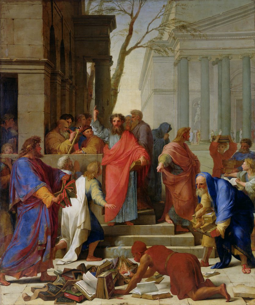The Sermon of St. Paul at Ephesus, 1649 by Eustache Le Sueur