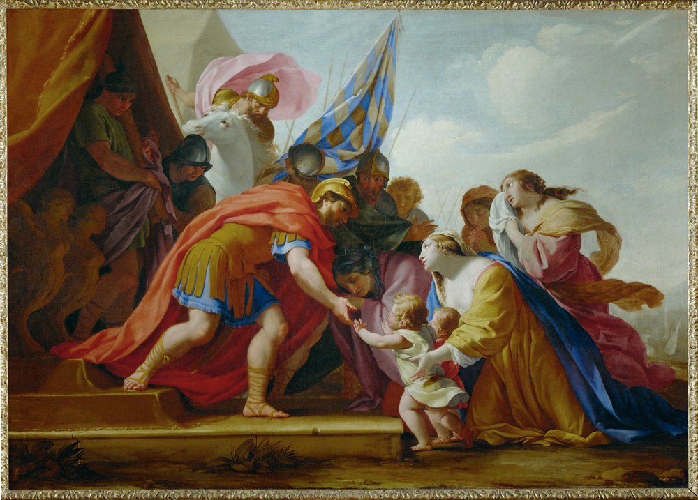 Volumnia and Verturie Before Coriolan