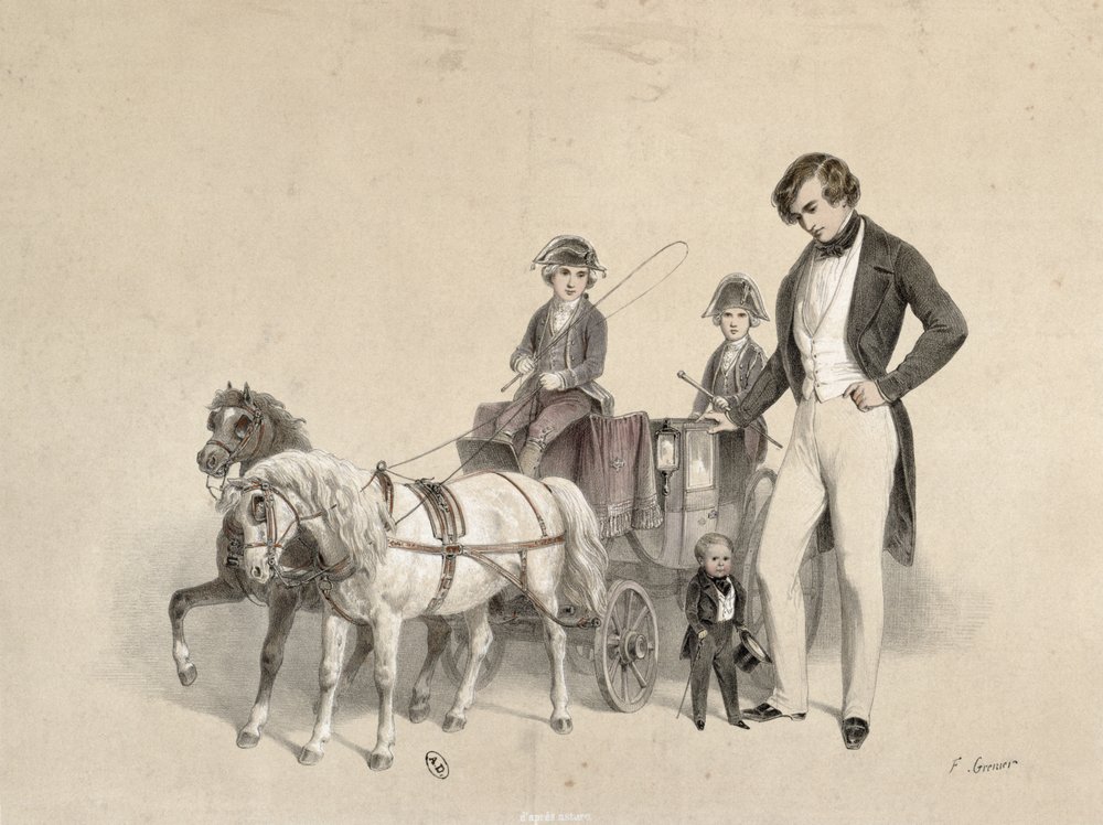 Charles Sherwood Stratton 'General Tom Thumb' by F. Grenier