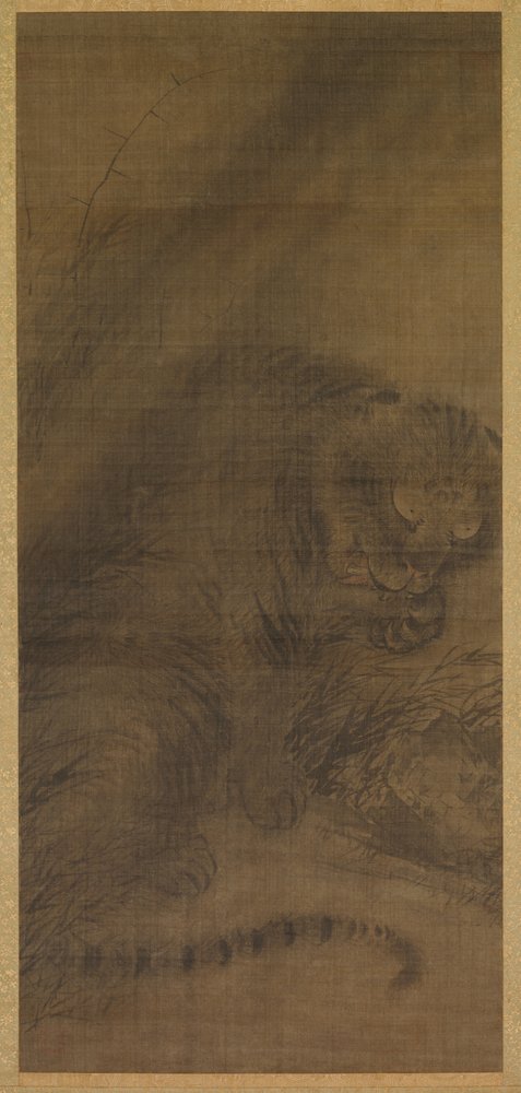 Tiger by Fachang Muqi: Highest-quality art reproduction