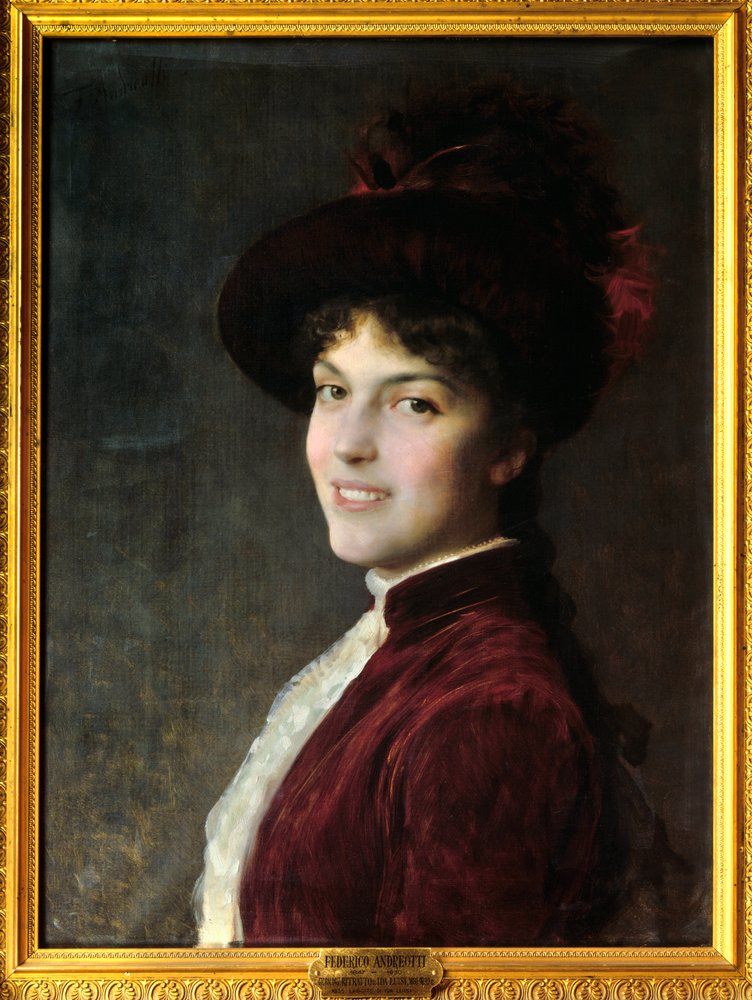 Portrait of Ida Louise by Federigo Andreotti