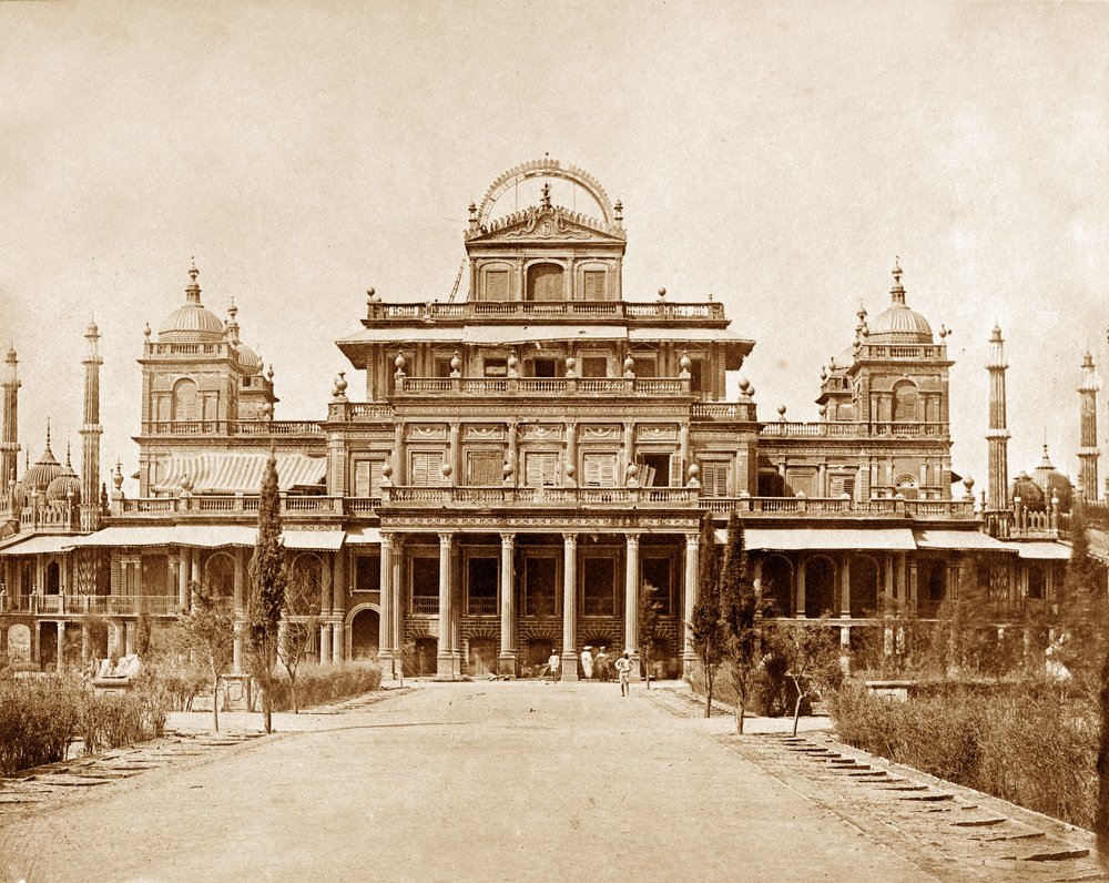 The King's Palace in the Kaiser Bagh, Lucknow