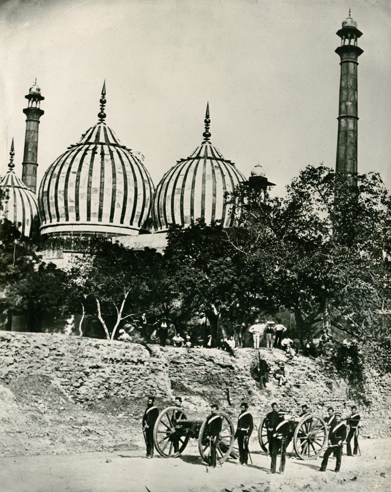 Zinat-ul-masjid, Delhi by Felice Beato: Buy fine art print