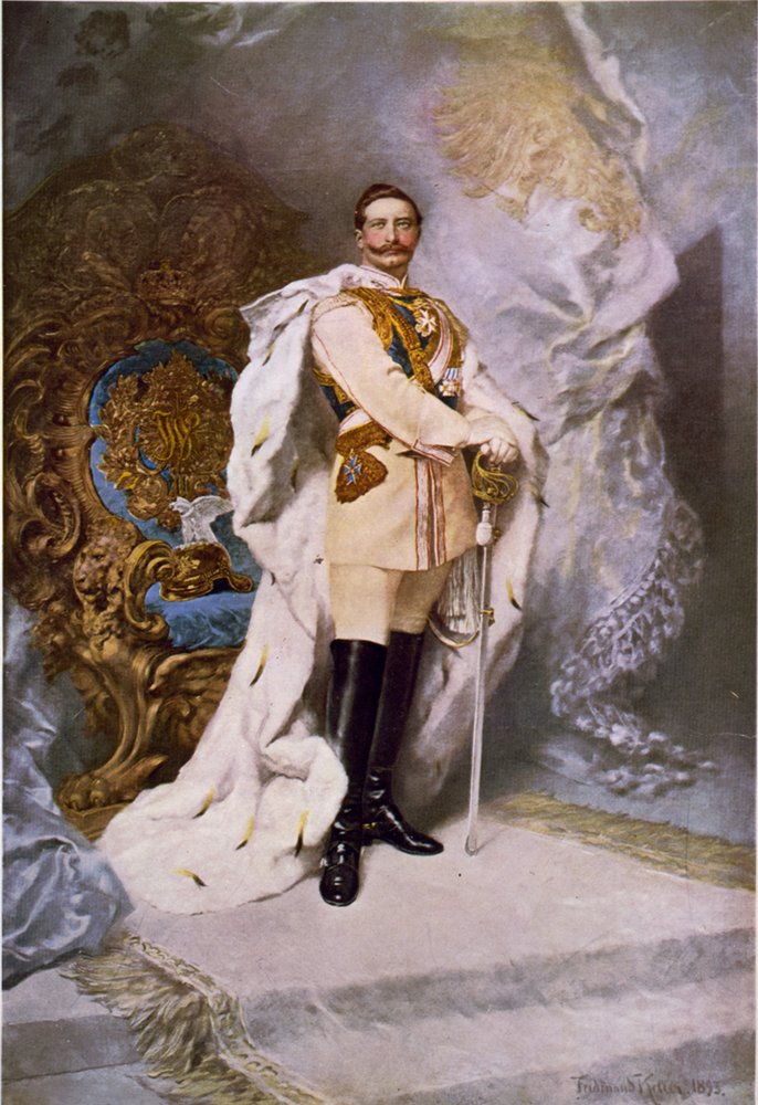 Wilhelm II, 1893 by Ferdinand Keller: Buy fine art print