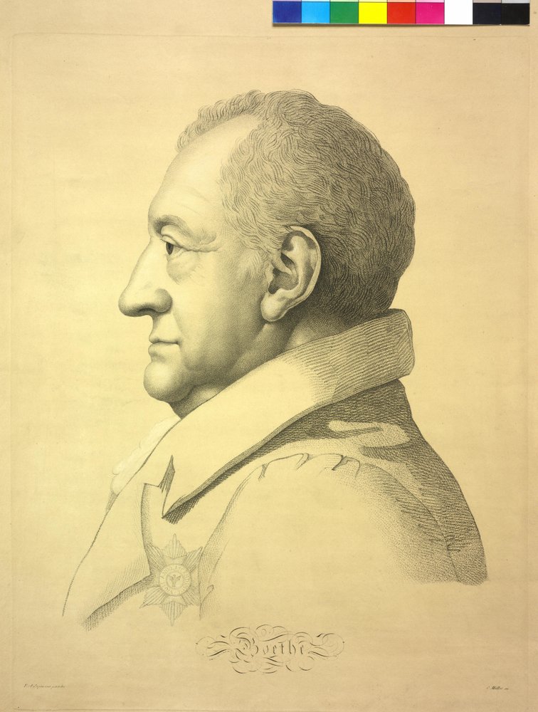 Goethe by Ferdinand Jagemann: Buy fine art print