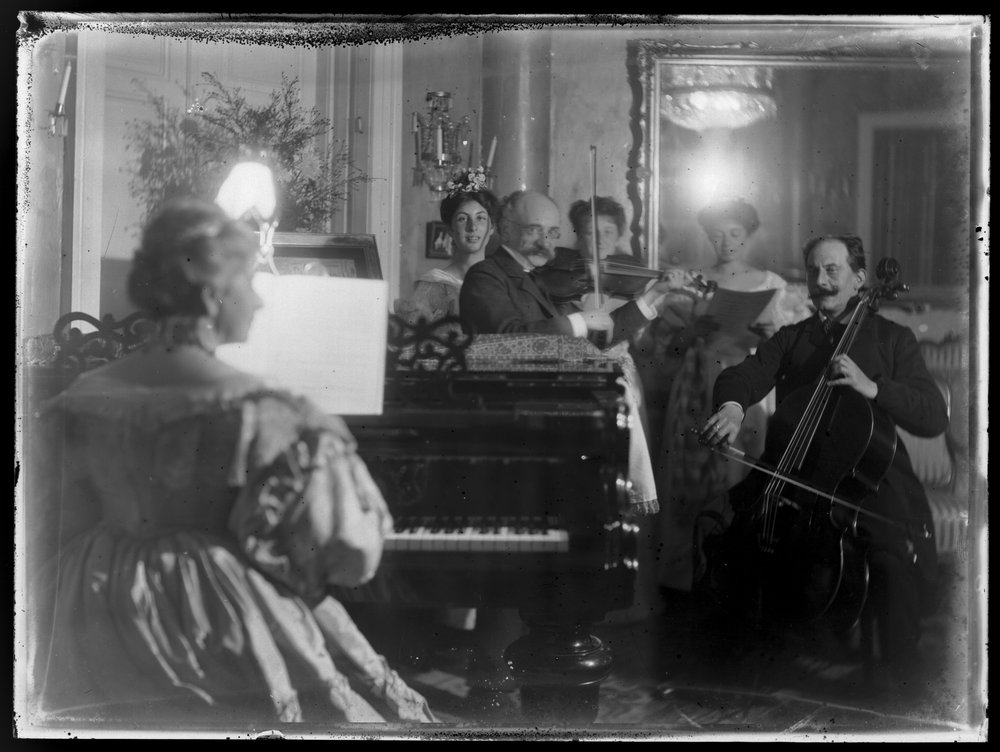 Salon Music by Ferdinand Schmutzer: Buy fine art print