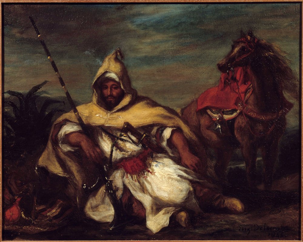 An Arab by Ferdinand Victor Eugene Delacroix