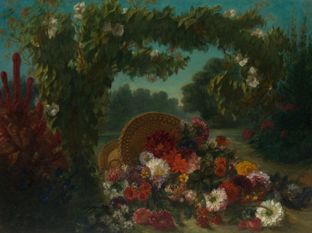 Basket of Flowers, 1848-49