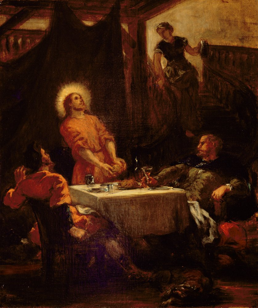 The Disciples at Emmaus, 1853