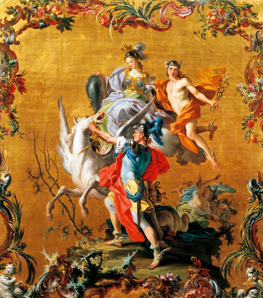 The Birth of Pegasus by Filippo Falciatore: Fine art print