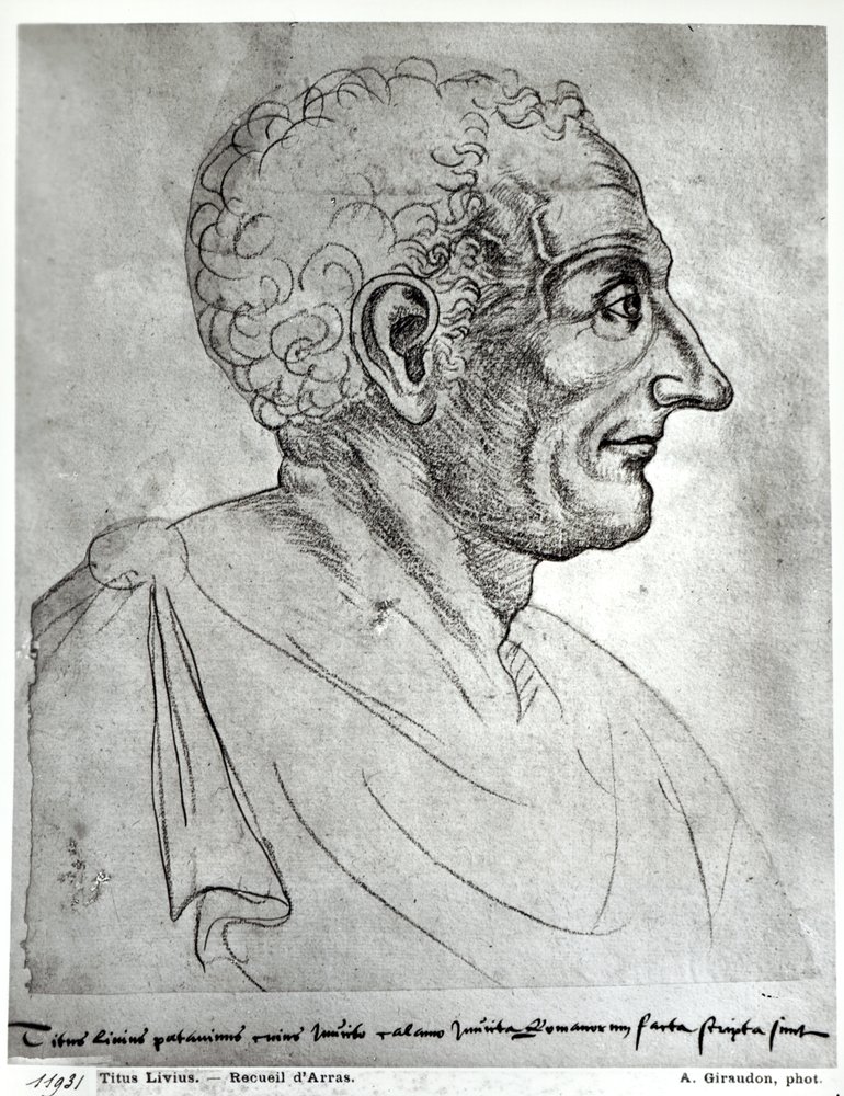 Portrait of Titus Livius known as Livy by Flemish School