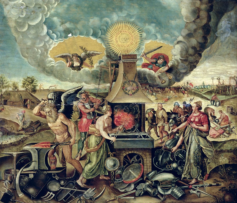 The Forges of Vulcan with Time Turning Weapons into Tools