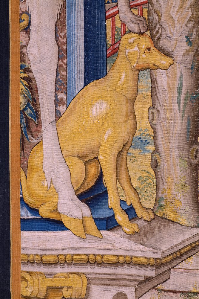 Vertumnus and Pomona: Vertumnus transformed into a farmer. Ca 1545-1550 ...