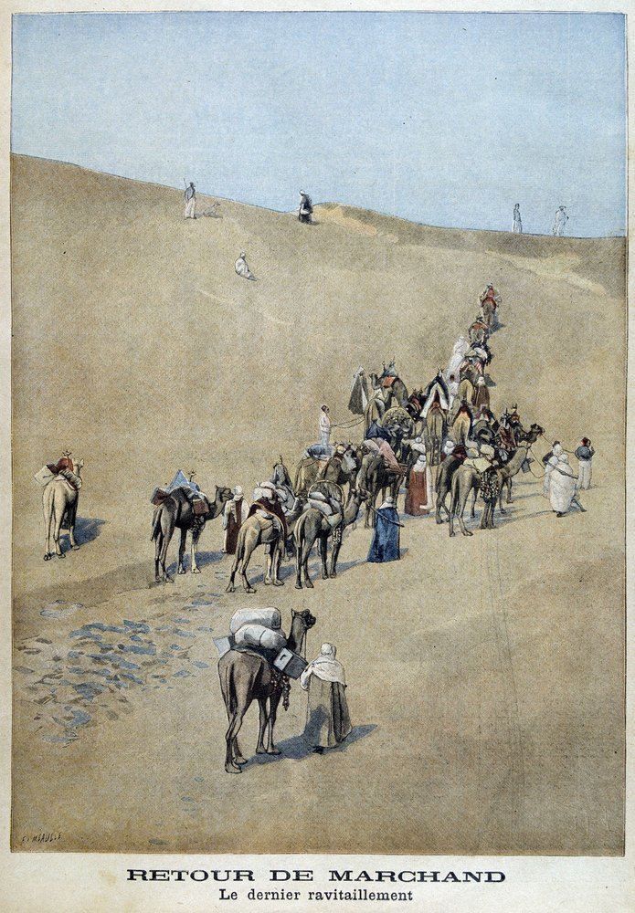 Return of the Mission Marchand: the last supply - in 'Le Petite Journal ...