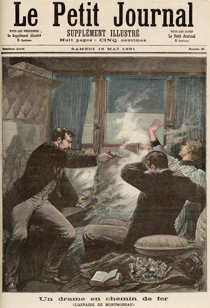 Drama on the Railways: The Montmoreau Affair, from 'Le Petit Journal ...