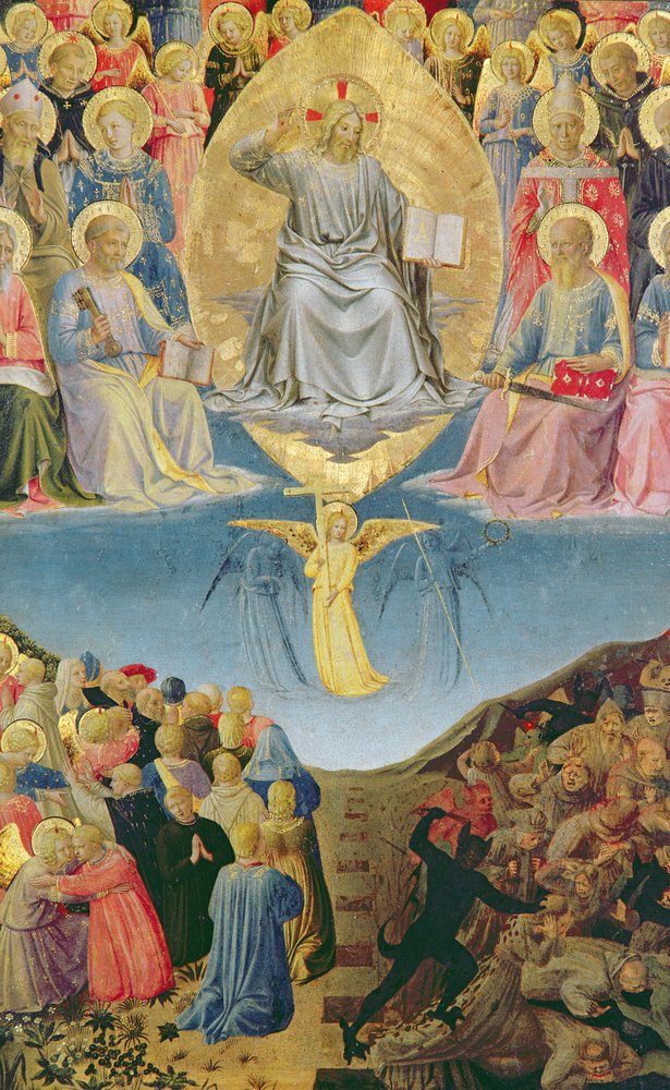 The Last Judgement, central panel from a Triptych