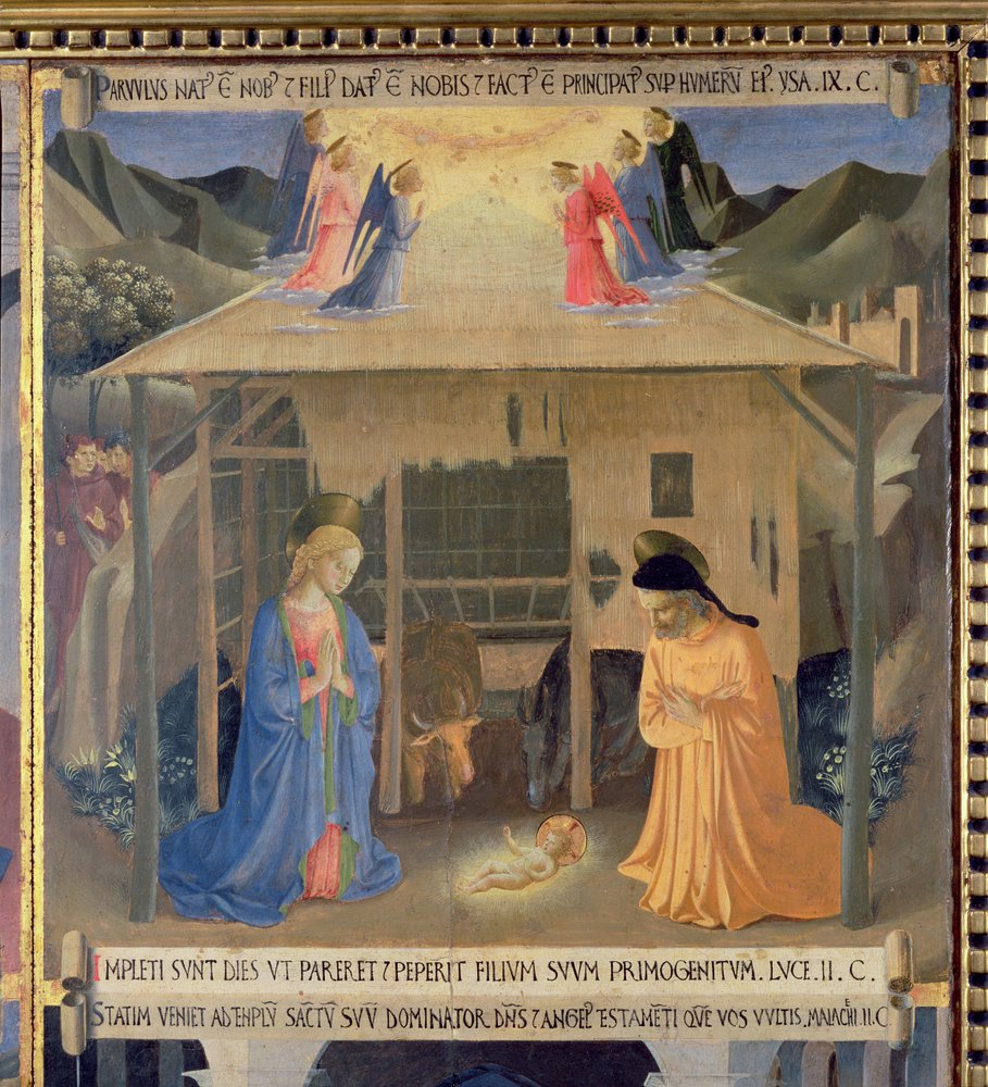 The Nativity (detail) by Fra Angelico: Buy fine art print