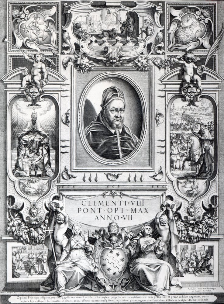 Pope Clement VIII Surrounded by Scenes from His Life