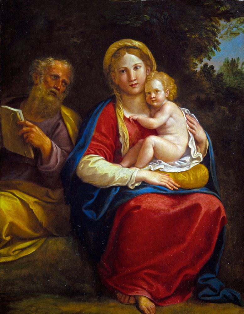 The Holy Family by Francesco Albani: Buy fine art print