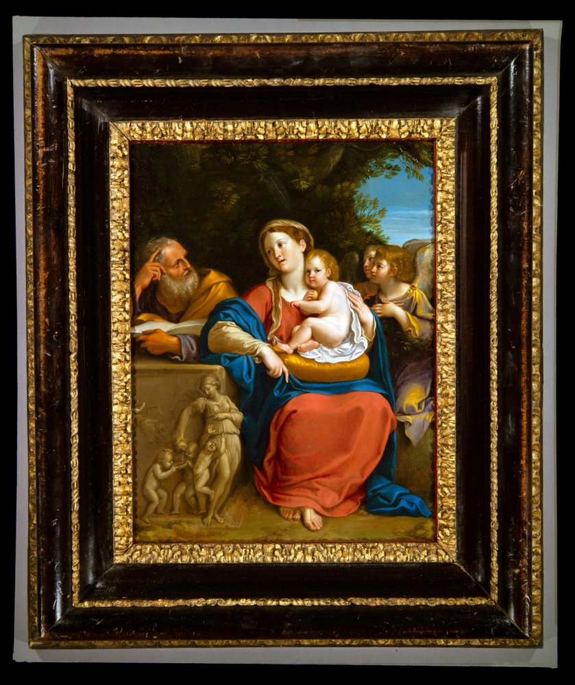 The Holy Family by Francesco Albani: Buy fine art print