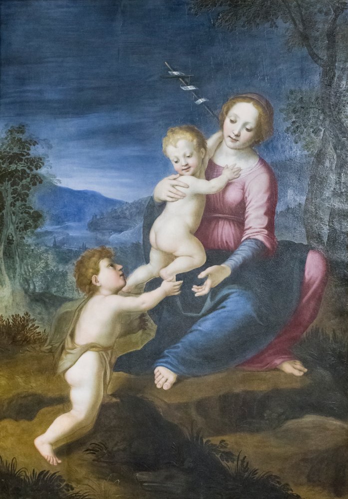 The Virgin with Jesus and John the Baptist