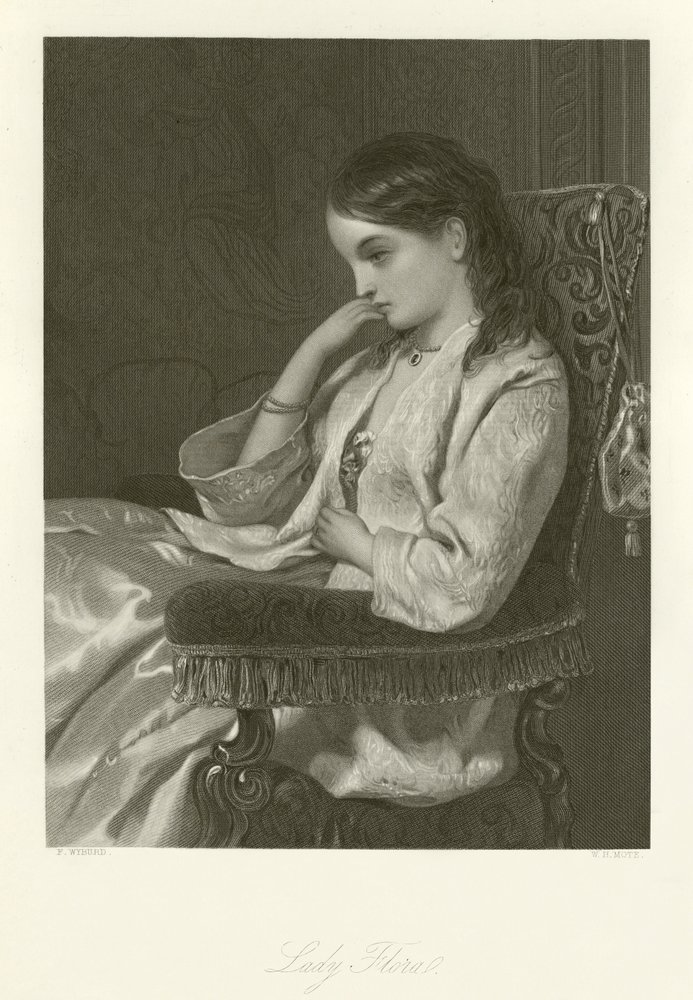 Lady Flora by Francis John Wyburd: Buy fine art print