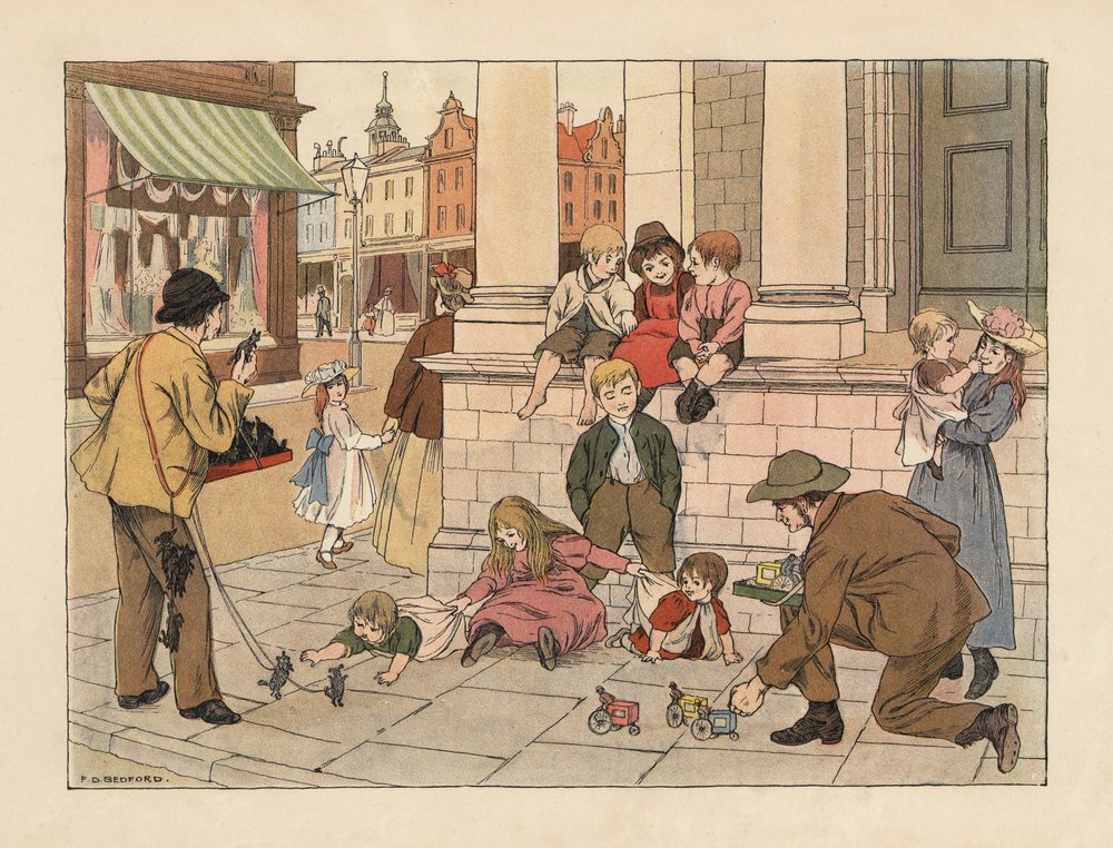 Victorian Kerbstone Merchants, from The Book of Shops