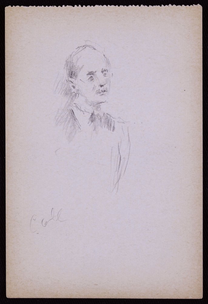 Portrait of Gerald Cobb by Francis Wilfred Lawson