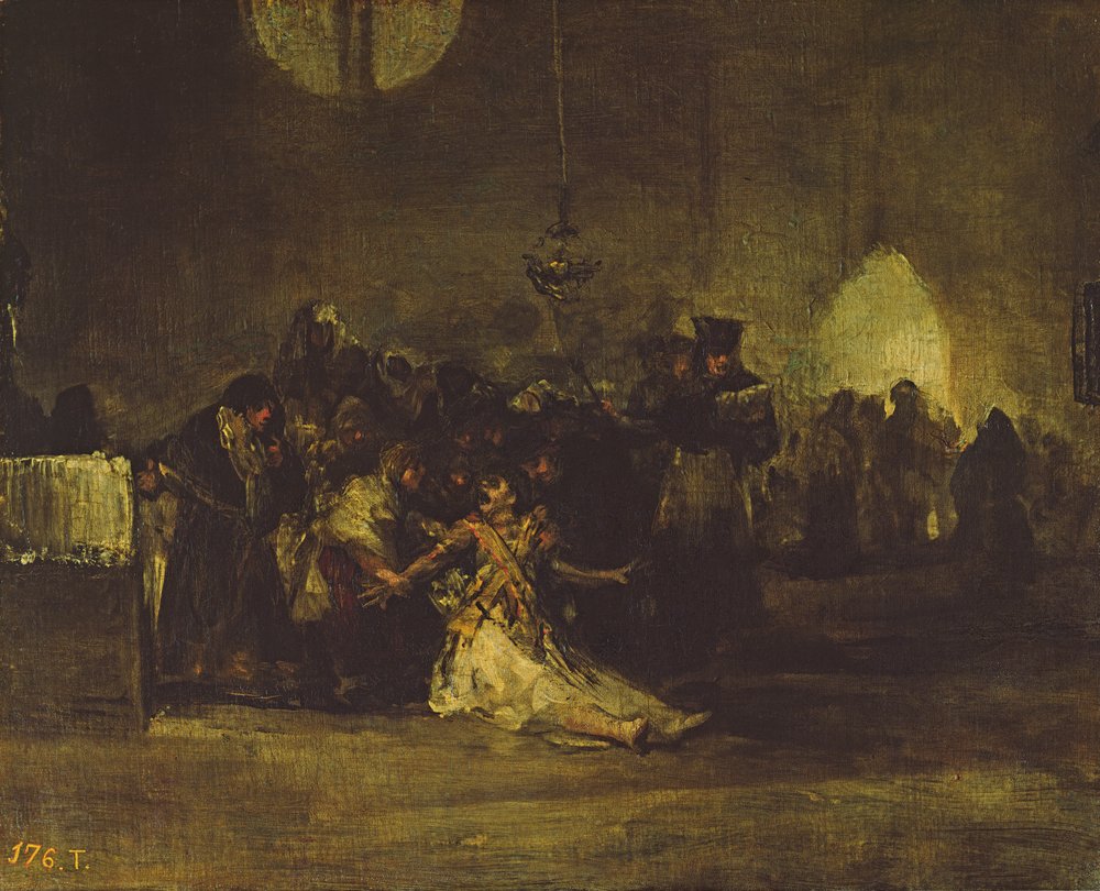 The Exorcism by Francisco de Goya: Buy fine art print