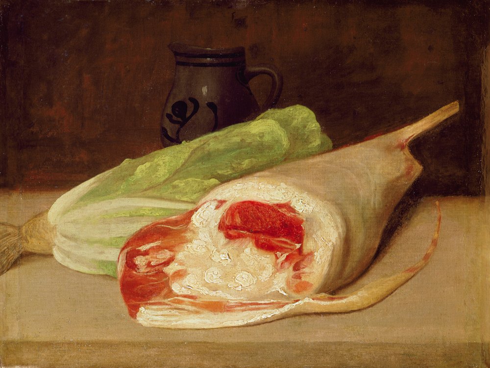 Still Life of a Leg of Lamb by Francisco de Goya
