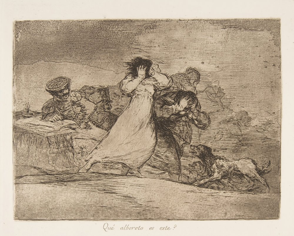 Plate 65 from The Disasters of War by Francisco de Goya