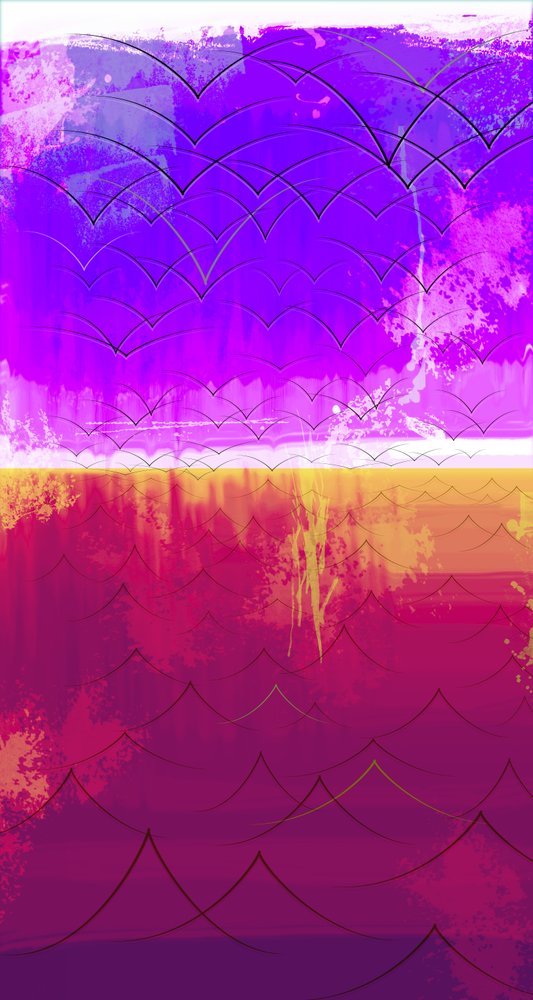 The Edge of the World by Francois Domain: Fine art print