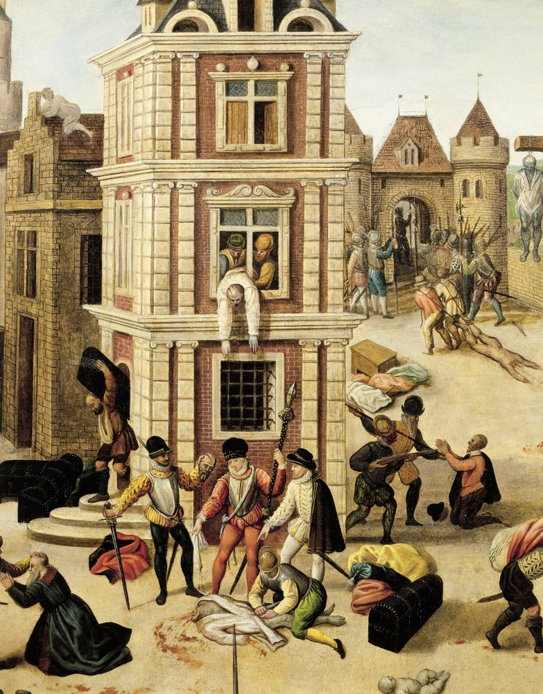 St Bartholomew's night, close-up by Francois Dubois