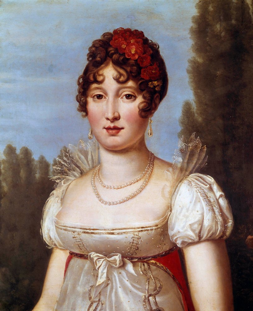 Portrait of Caroline Murat (1782-1839) nee Bonaparte