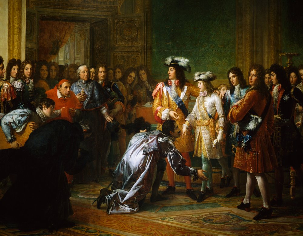 Recognition of Duke of Anjou as King of Spain