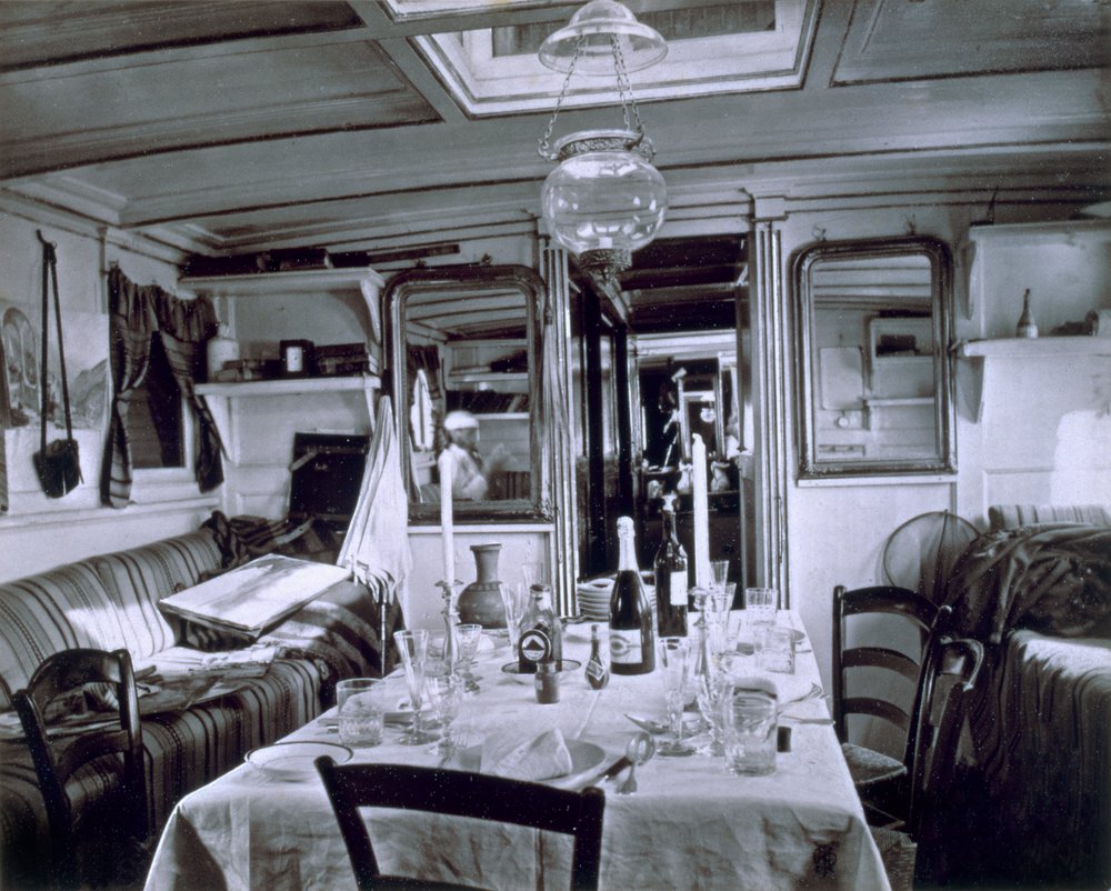 Interior of a Nile Boat by Frank Mason Good