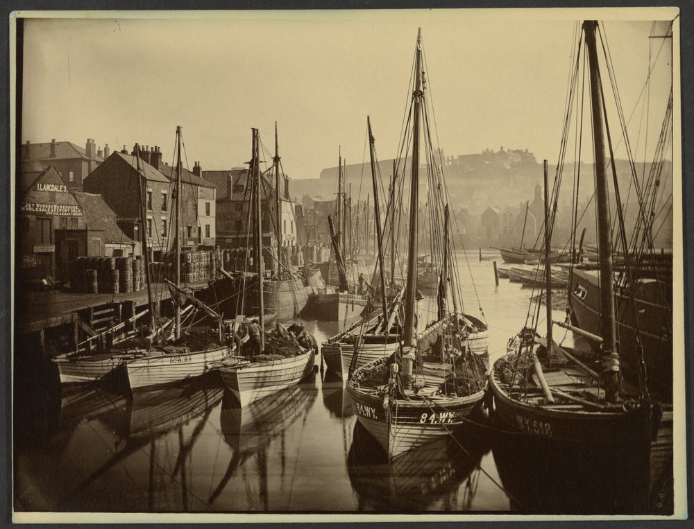 Port of Whitby by Frank Meadow Sutcliffe: Fine art print