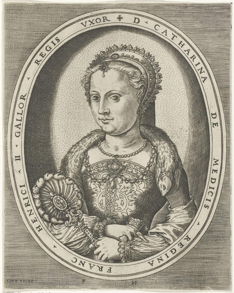 Portrait of Catherine de' Medici (Portraits of Kings, Queens, Princes ...