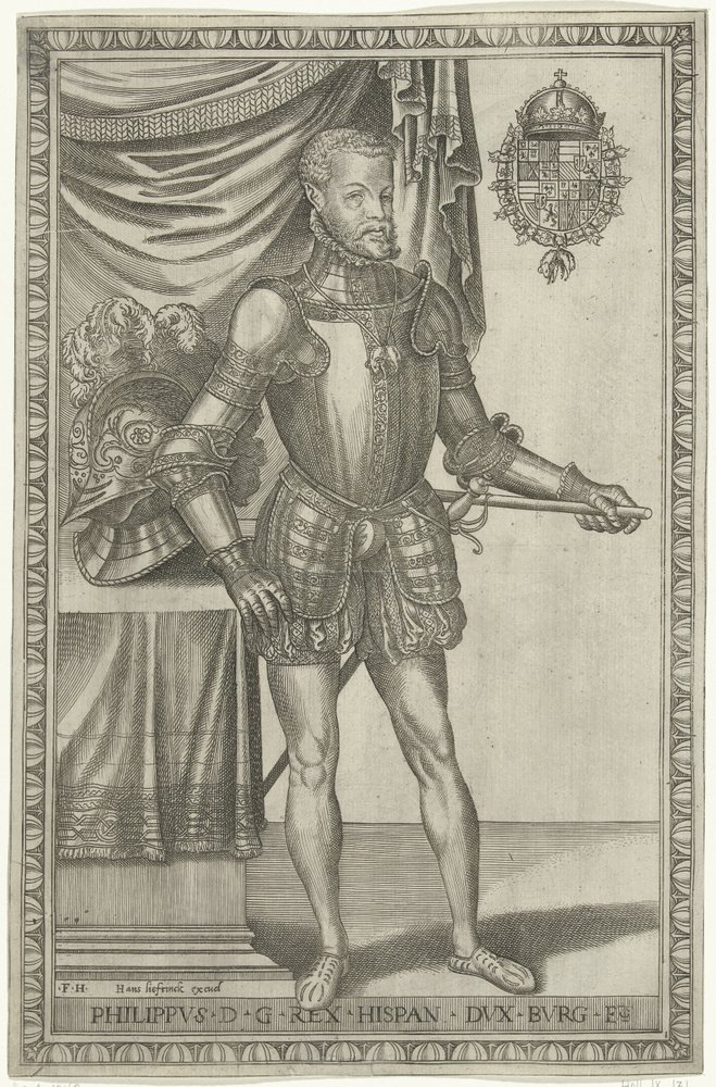 Portrait of King Philip II of Spain by Frans Huys