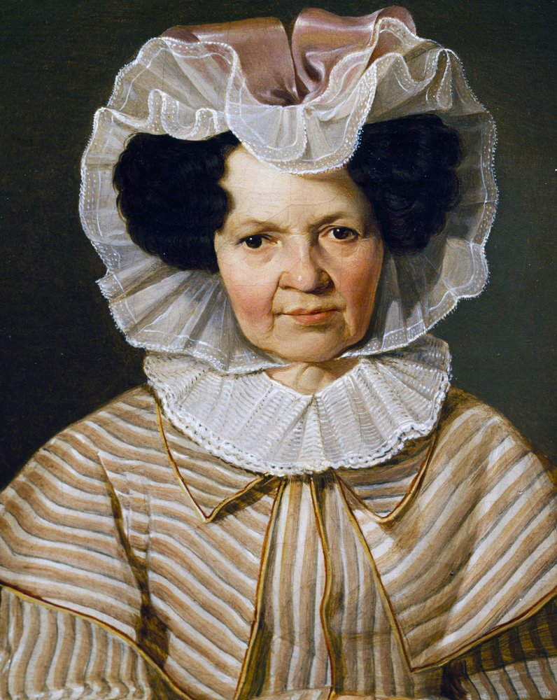 Portrait of Therese Burger Bischof by Franz Eybl