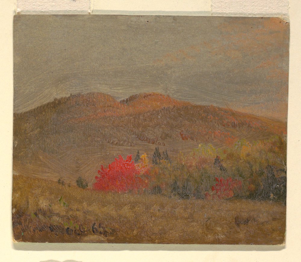 Autumn Landscape, Vermont by Frederic Edwin Church