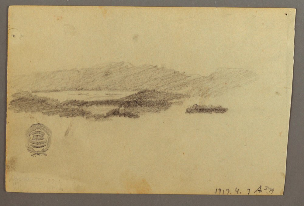 Trees, July 1844 by Frederic Edwin Church: Fine art print