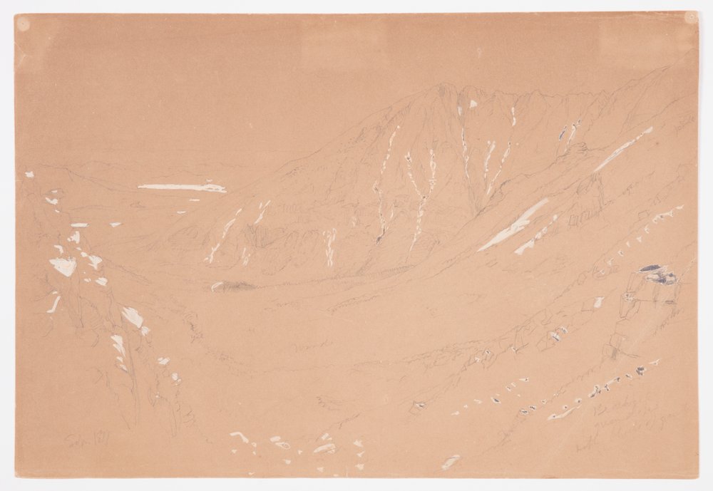 View toward the Great Basin, Mount Katahdin, September 1877