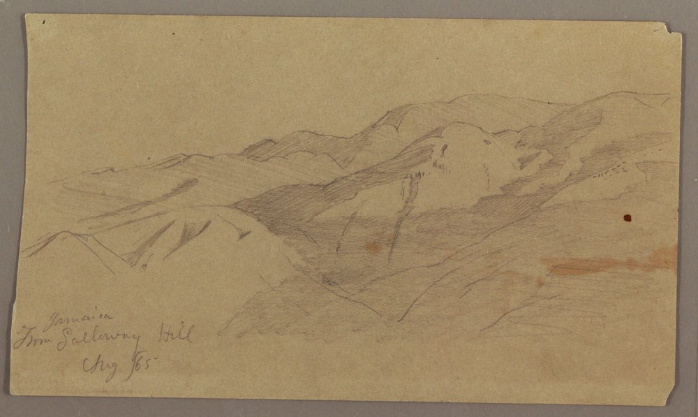 View from Galleway Hill, Jamaica by Frederic Edwin Church