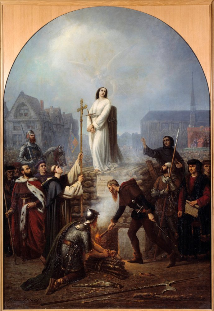 The torment of Joan of Arc, May 30 by Frederic Legrip